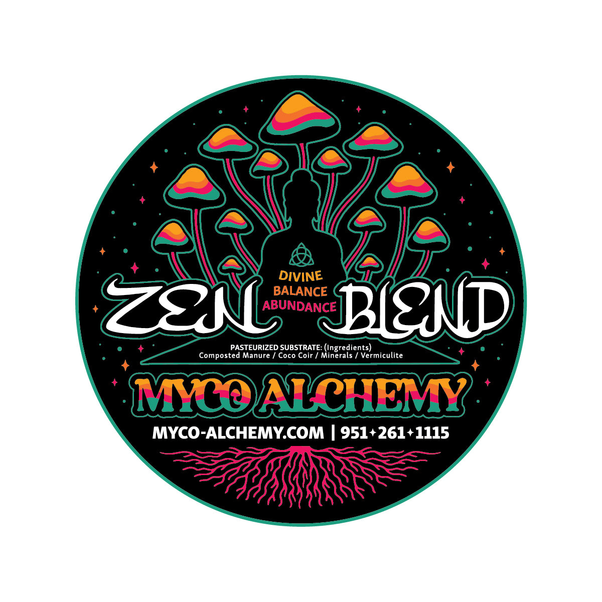 5lb "ZEN BLEND" Bags for Fruiting - Free Shipping Included – Myco Alchemy